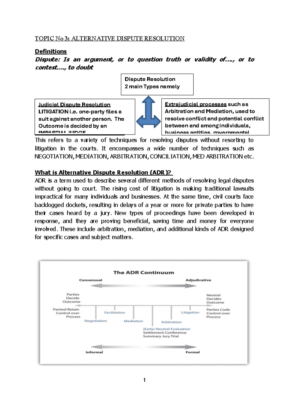 Alternative Dispute Resolution (ADR) in Zambia: Key Concepts and ...