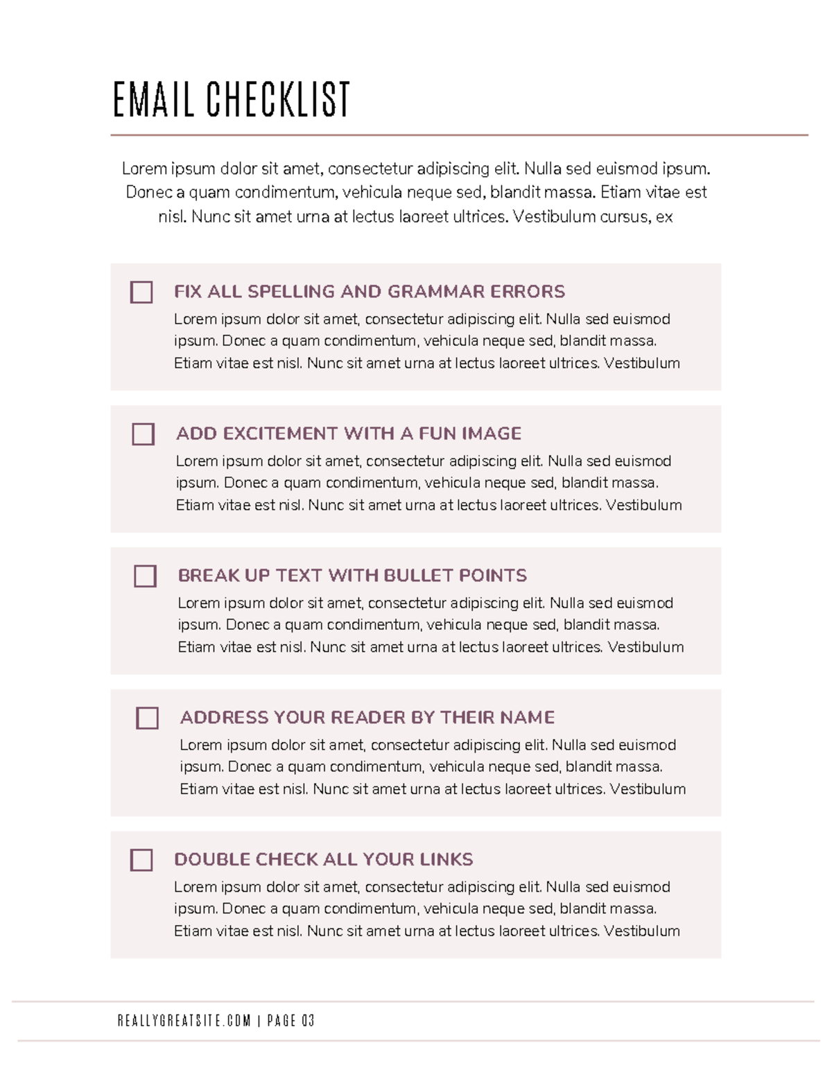 EMAIL CHECKLIST: Essential Tips for Effective Communication - Studocu