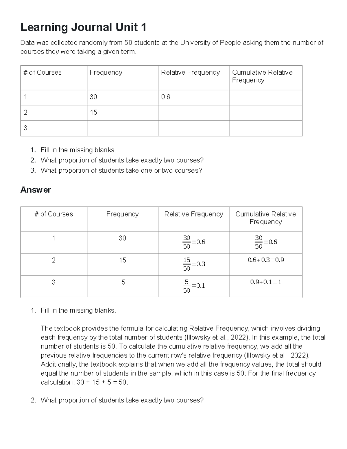 MATH 1280-01 - AY2025-T1 Intro to Statistics Unit 1 Learning Journal ...