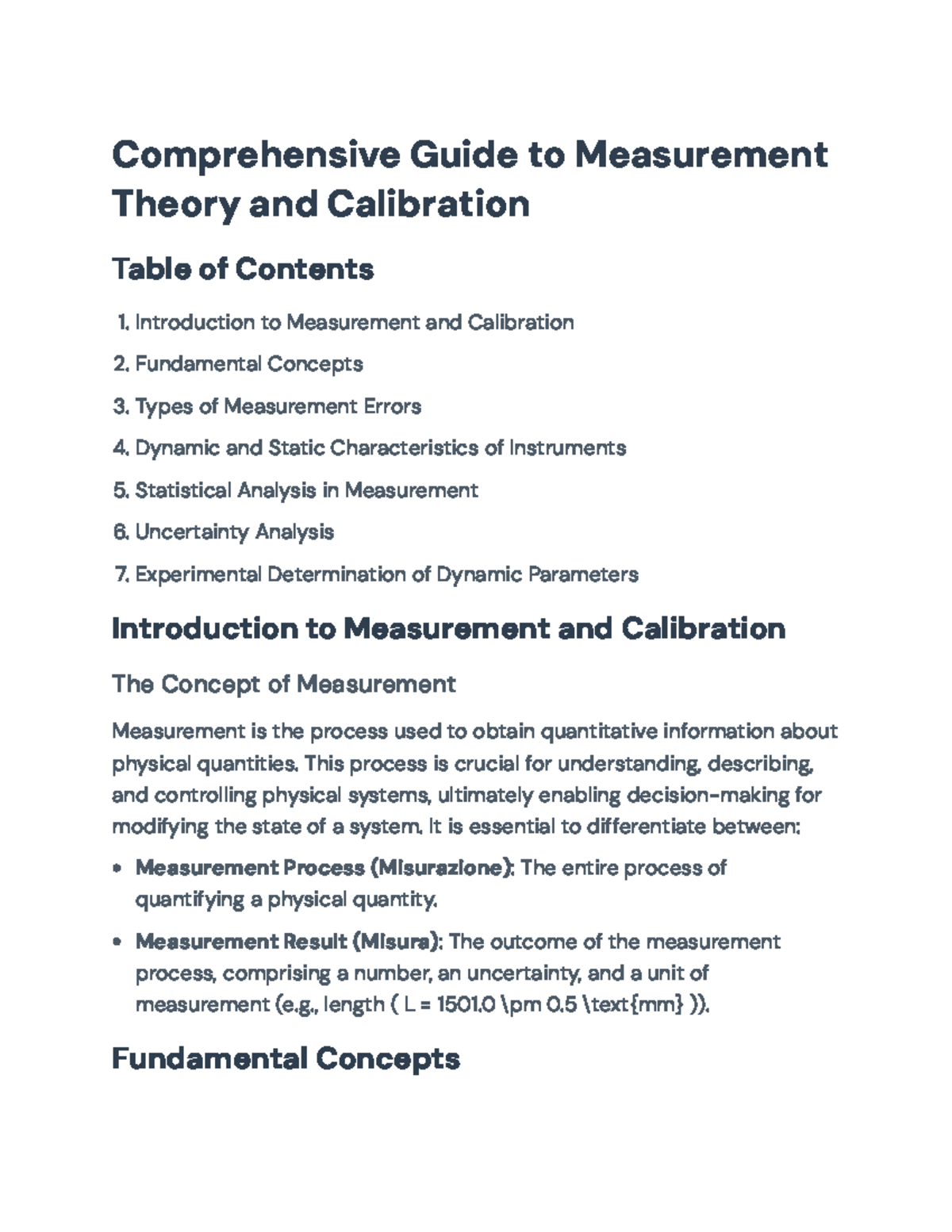 Guide to Measurement Theory & Calibration for Accurate Data Analysis ...