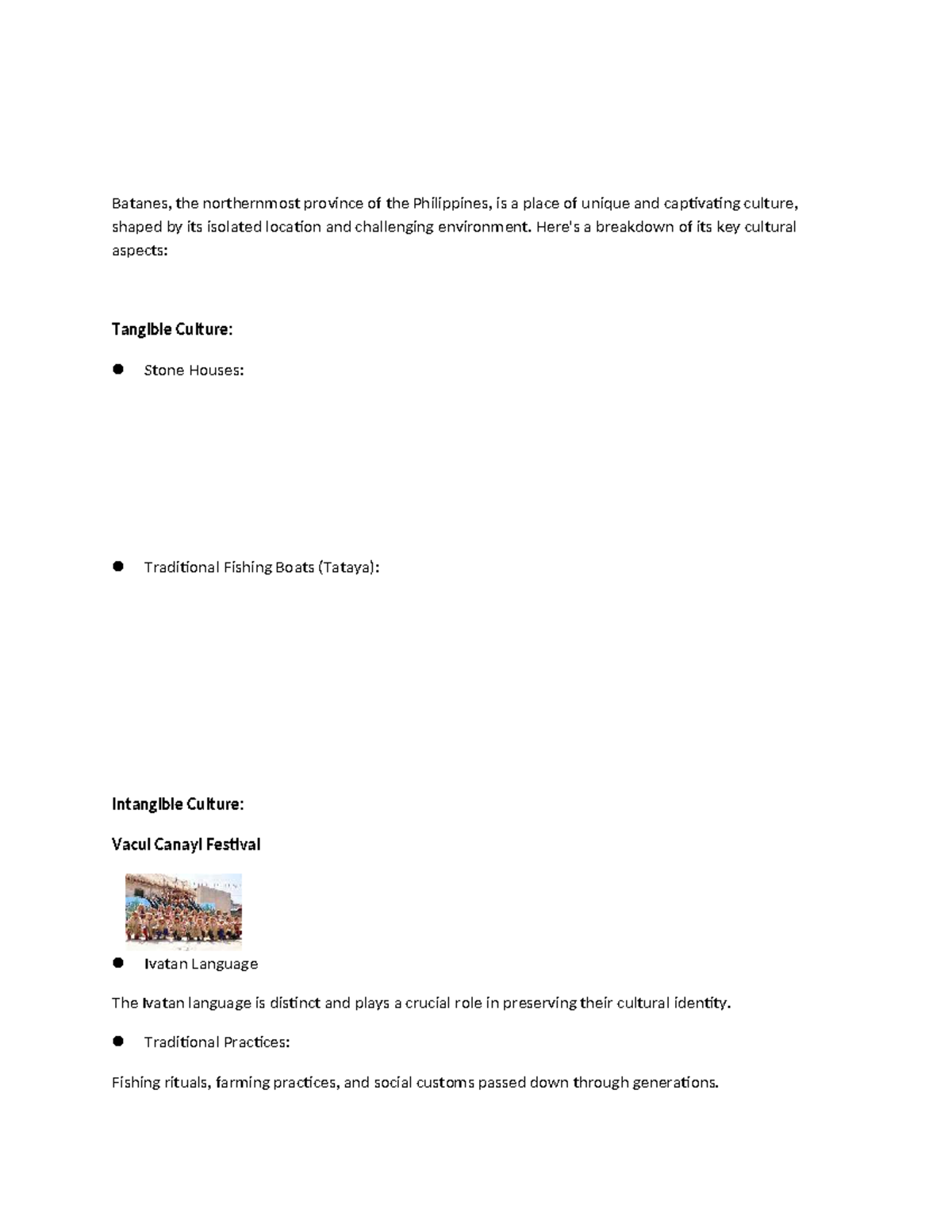 Batanes-Cagayan Cultural Overview: Key Aspects & Heritage Insights ...
