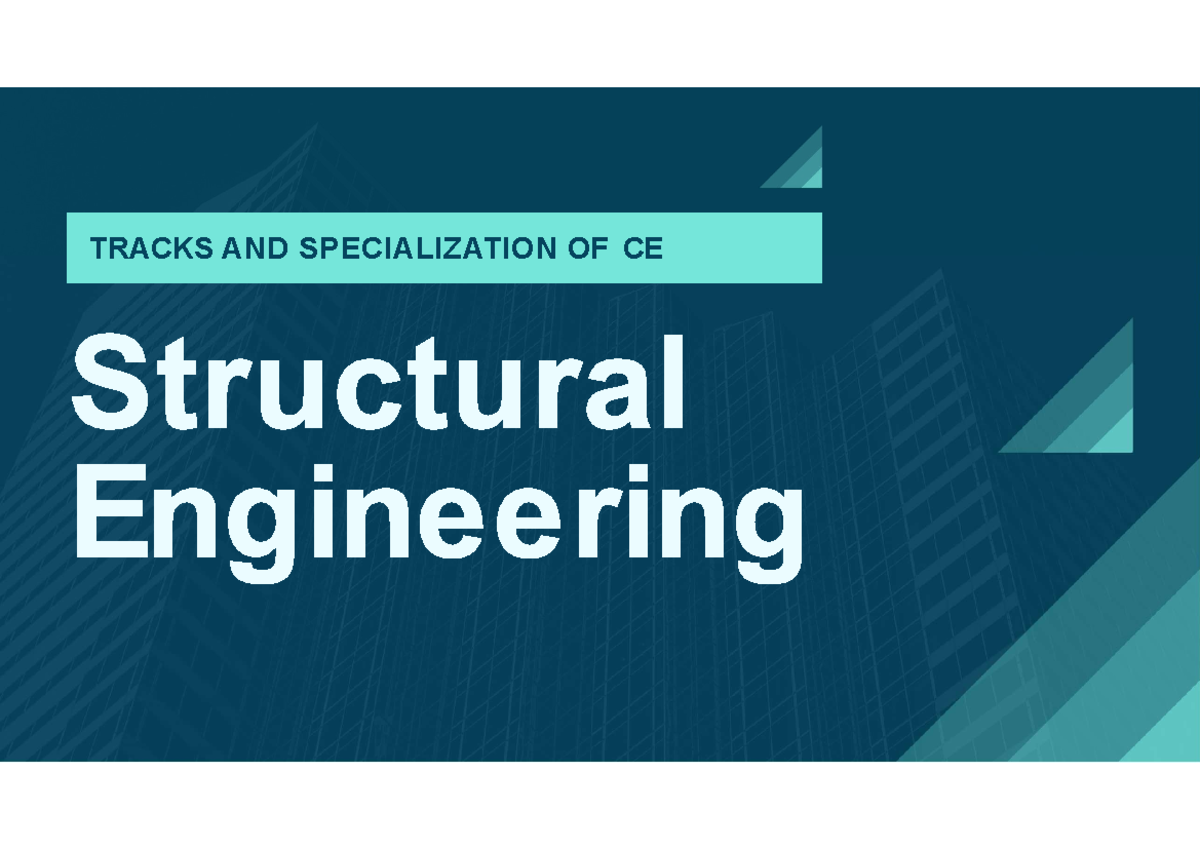 PPT - Structural Engineering Overview and Key Insights - Studocu