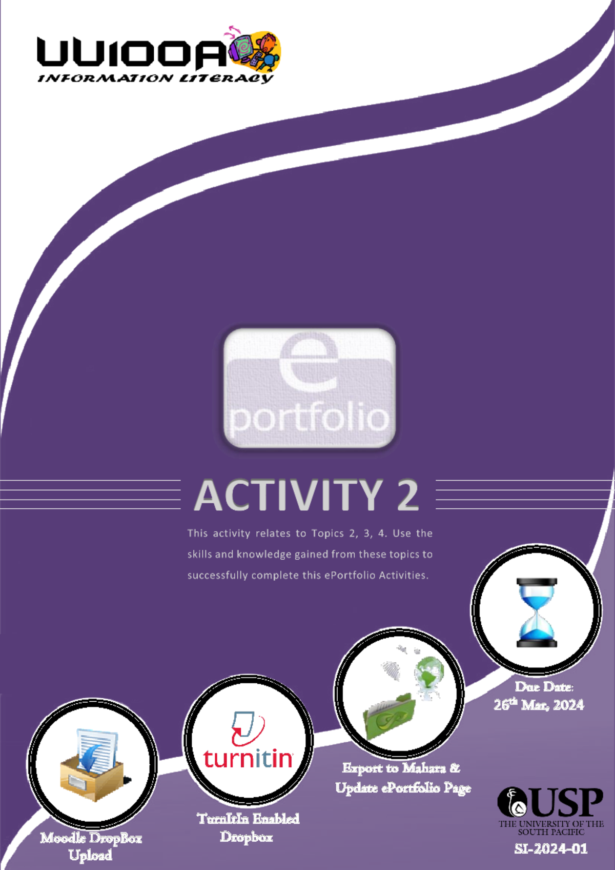 ePortfolio Activity 2 Submission - UU100A - SI 2024-01 - Studocu