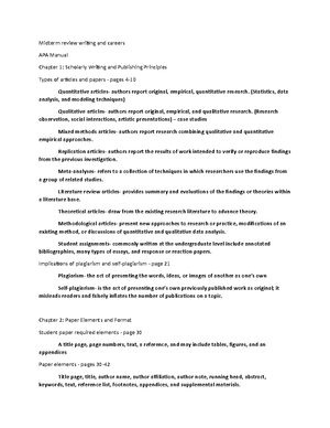 Example APA Discussion Post - Here is a sample of an acceptable ...