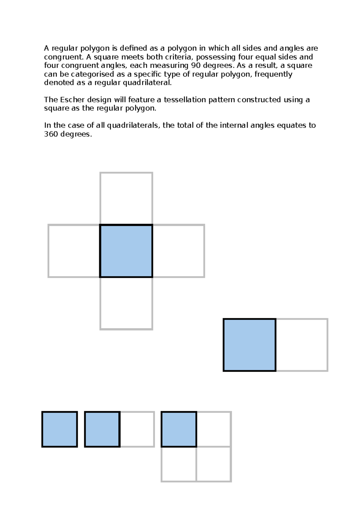 Mathematical Investigation Script: Regular Polygons & Squares Explained ...