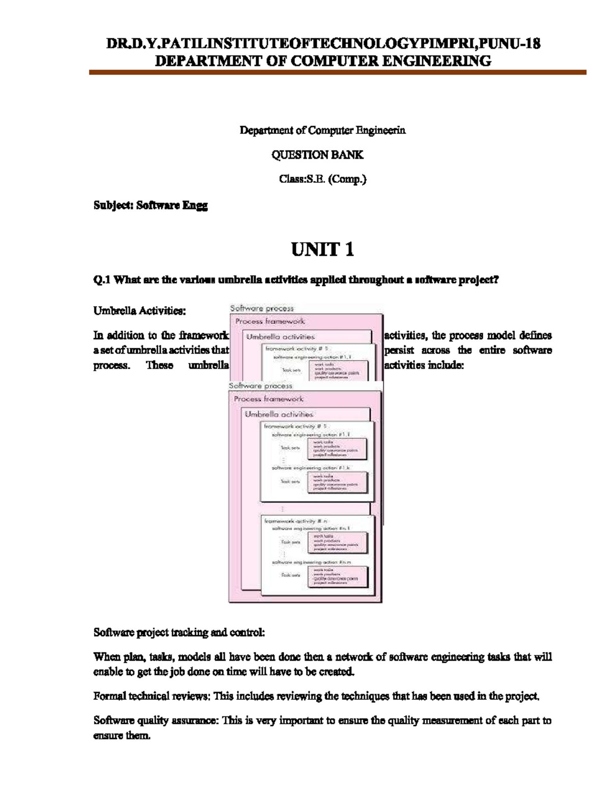 SE - Software Engineering (Savitribai Phule Pune University) INSEM ...