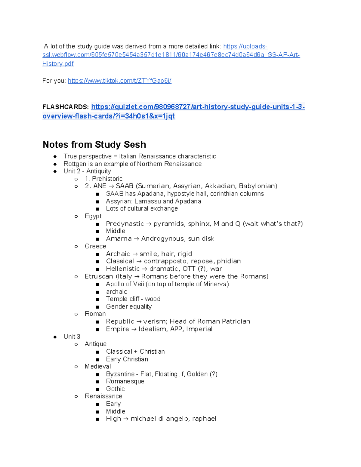 APAH Midterm Study Guide: Key Themes in Art History - Studocu