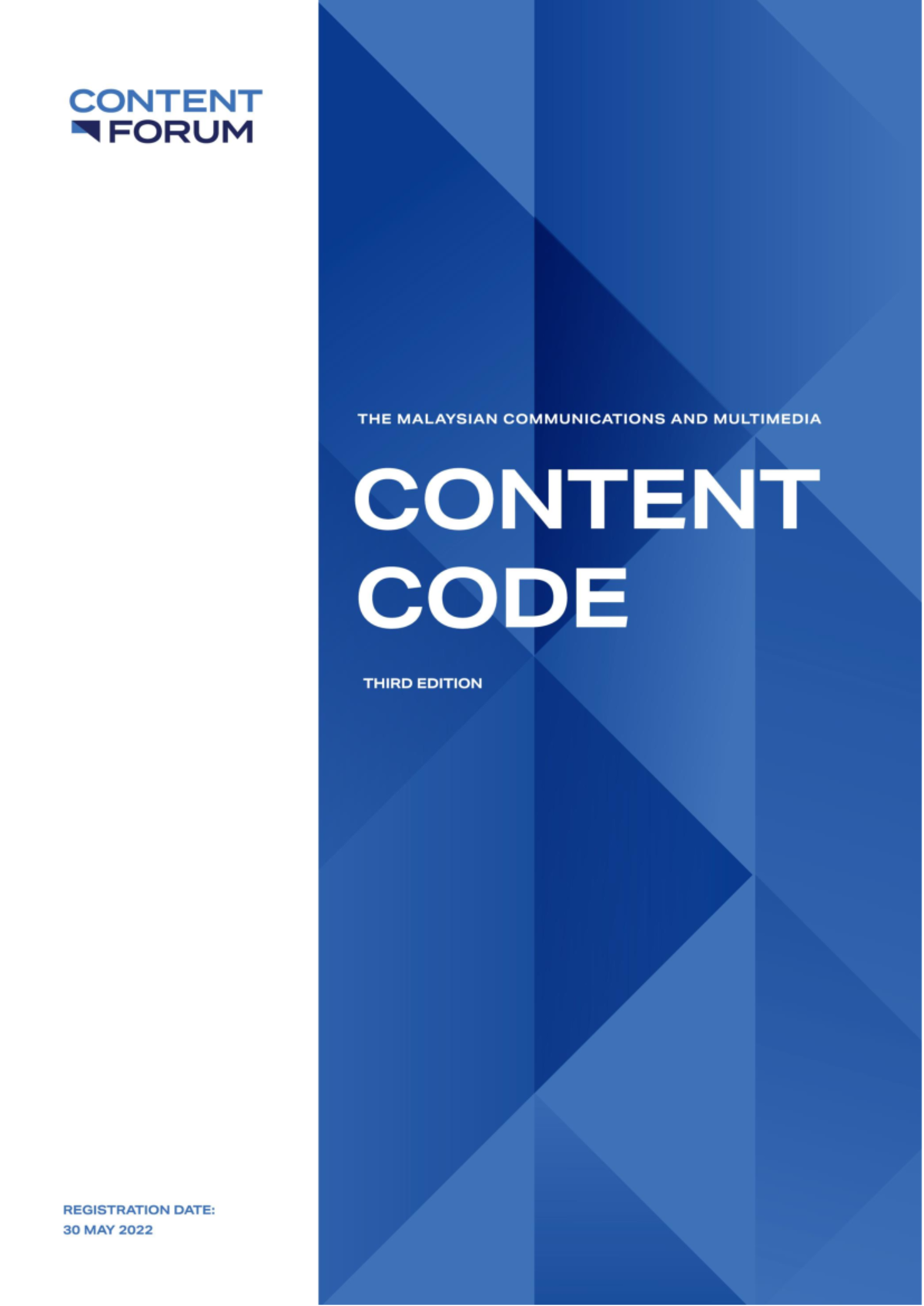 Content Code 2022 - Malaysian Comm & Multimedia Standards Update - Studocu
