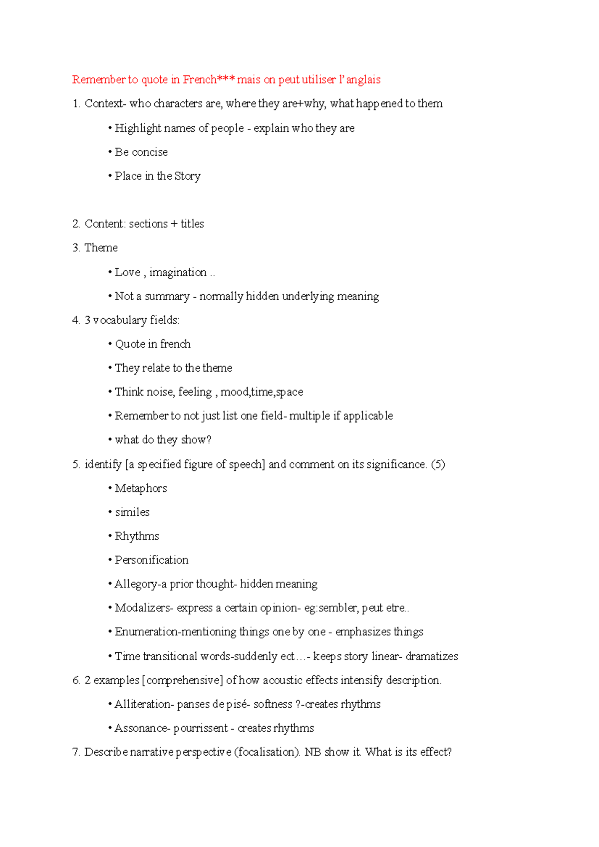 French Fictions: Analyzing Themes, Characters, and Narrative Techniques ...