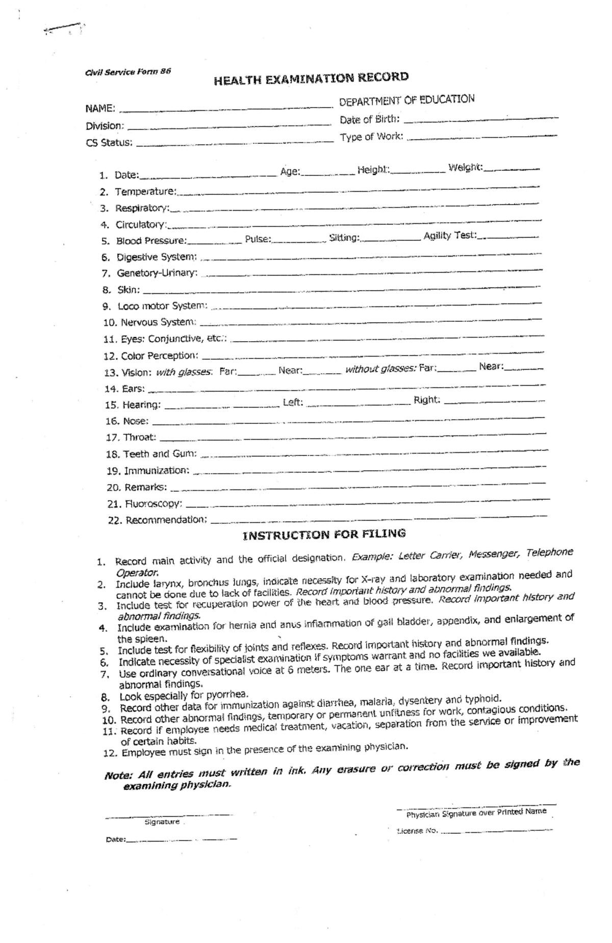CSC Form 86 Guidelines for Maternity Leave Credits - Studocu
