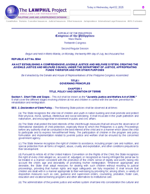 Legal Writing - LEGAL WRITING FINALS TOPIC: 1. POSITION PAPER - is a ...