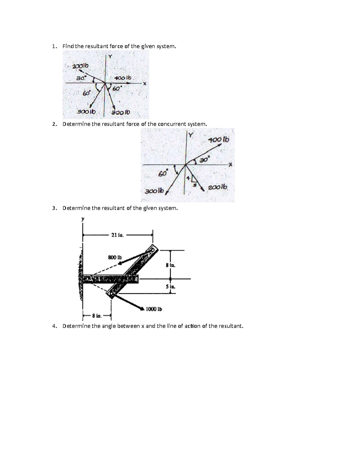 BES 025 Statics of Rigid Bodies Final Exam Review Materials - Studocu