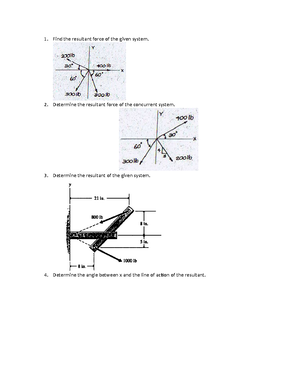 statics rigid bodies - practice materials reviewer - Prepared Engr ...