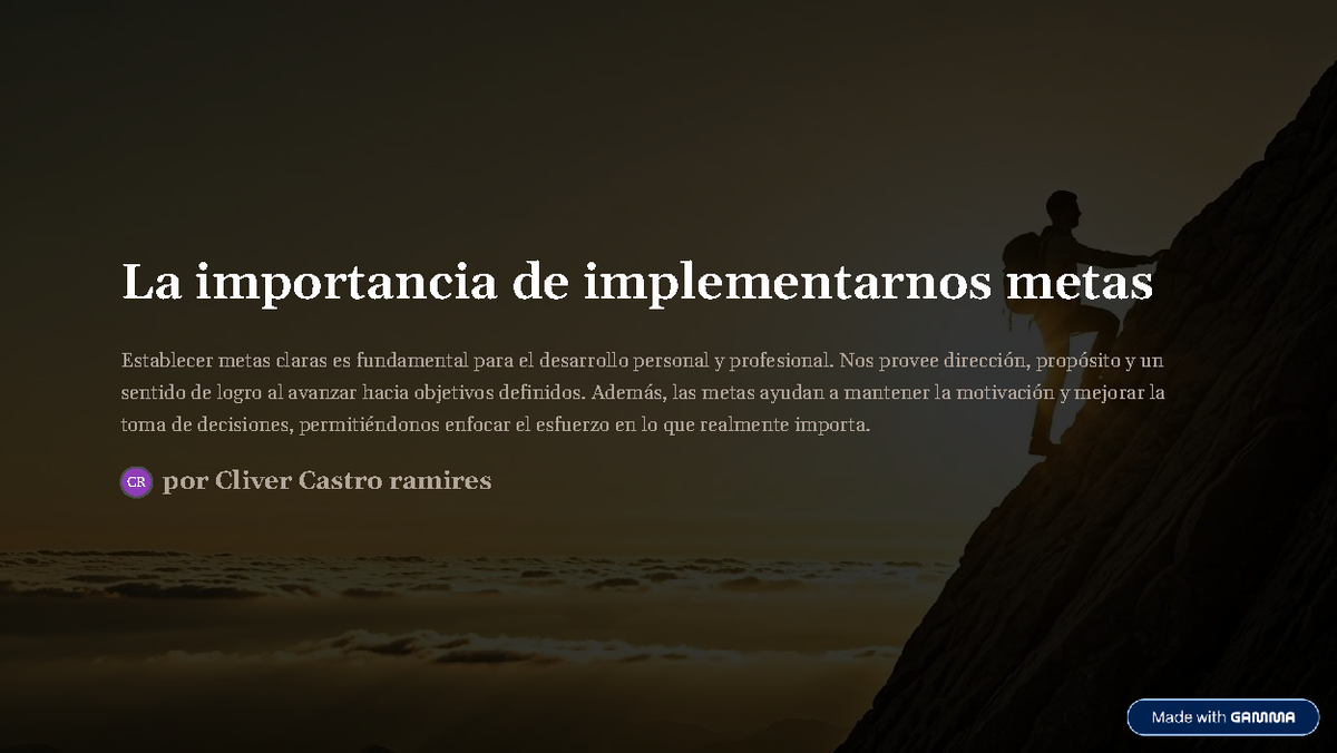 HABILIDADES: La Importancia de Establecer Metas Claras en el Desarrollo ...