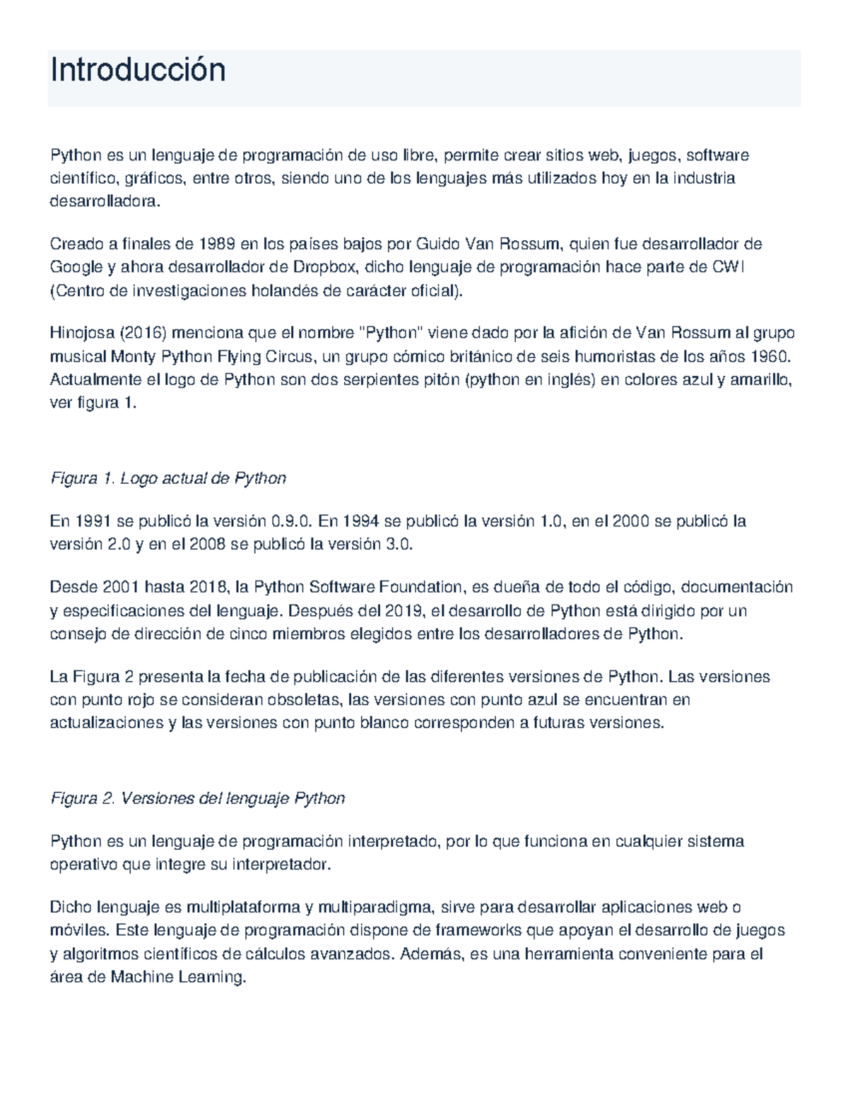 Guía de Introducción a Python: Primeros Pasos y Conceptos (v1) - Studocu