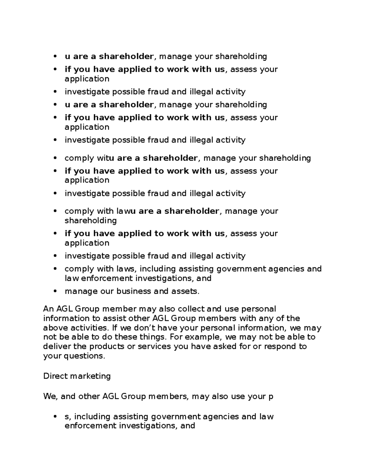U are a shareholder - sd fsdf sdfsd f - u are a shareholder , manage ...