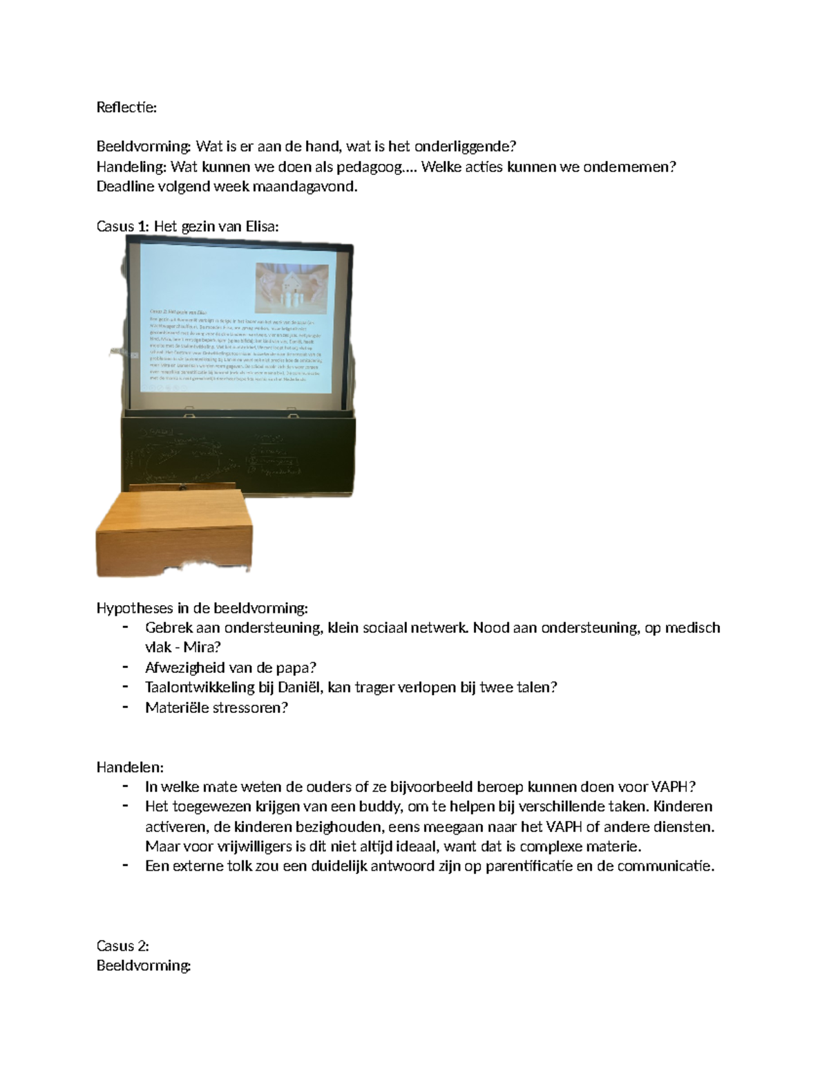 Reflectie Interculturele pedagogiek voorbeelden - Reflectie ...