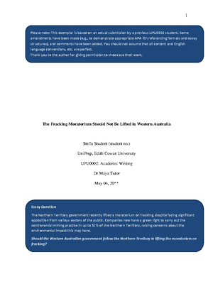 ECU APA 7th Referencing Quick Guide for Students (2021) - Studocu