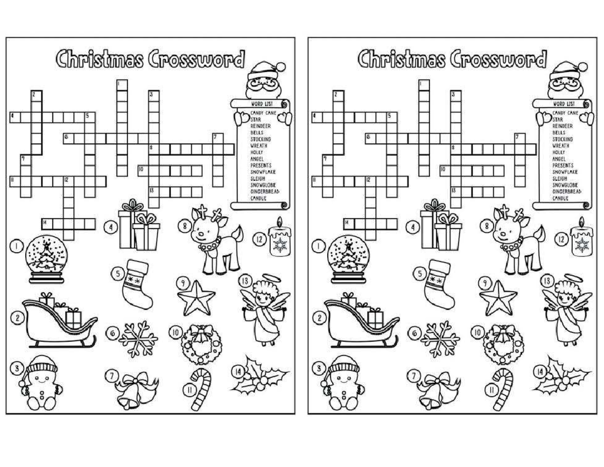 Christmas Crossword Vocabulary Practice for Students - Studocu