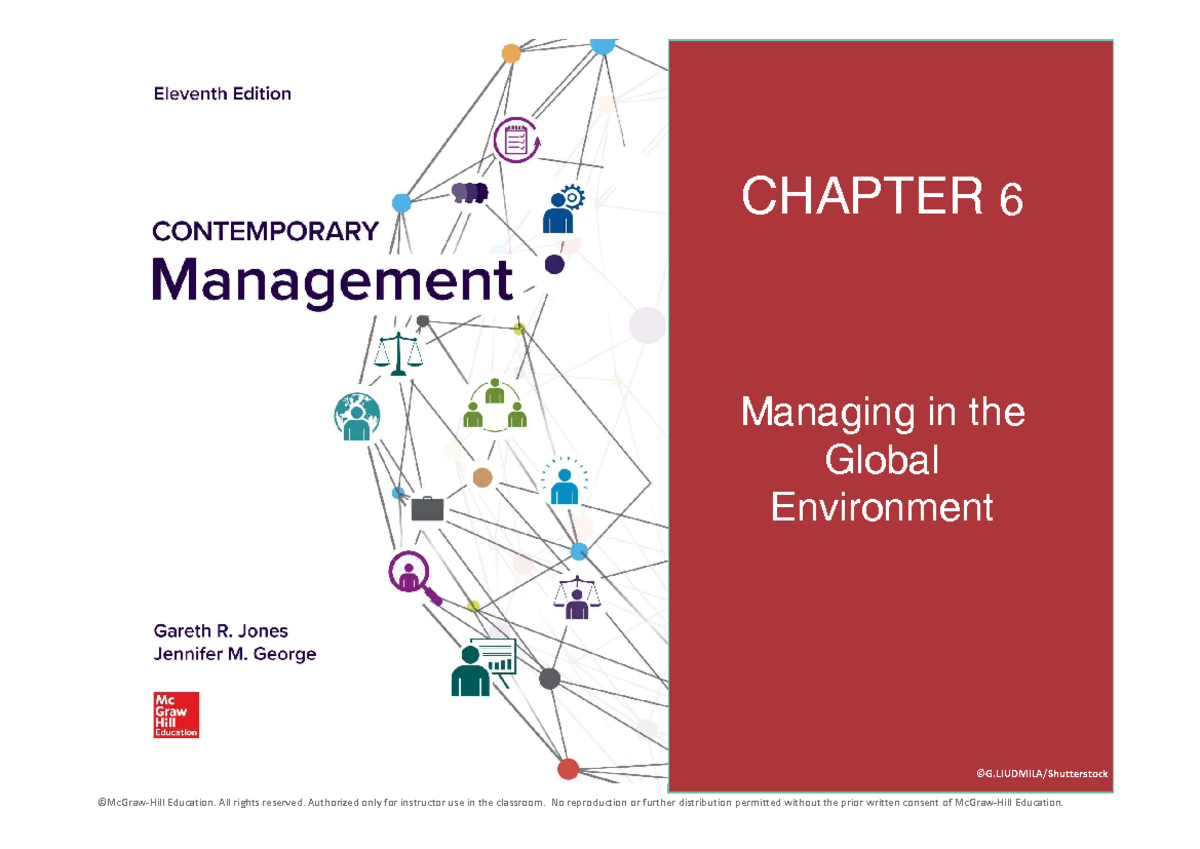 ABA1 2020-21 Lecture 6 Managing in Global Environment - ©McGraw-Hill ...