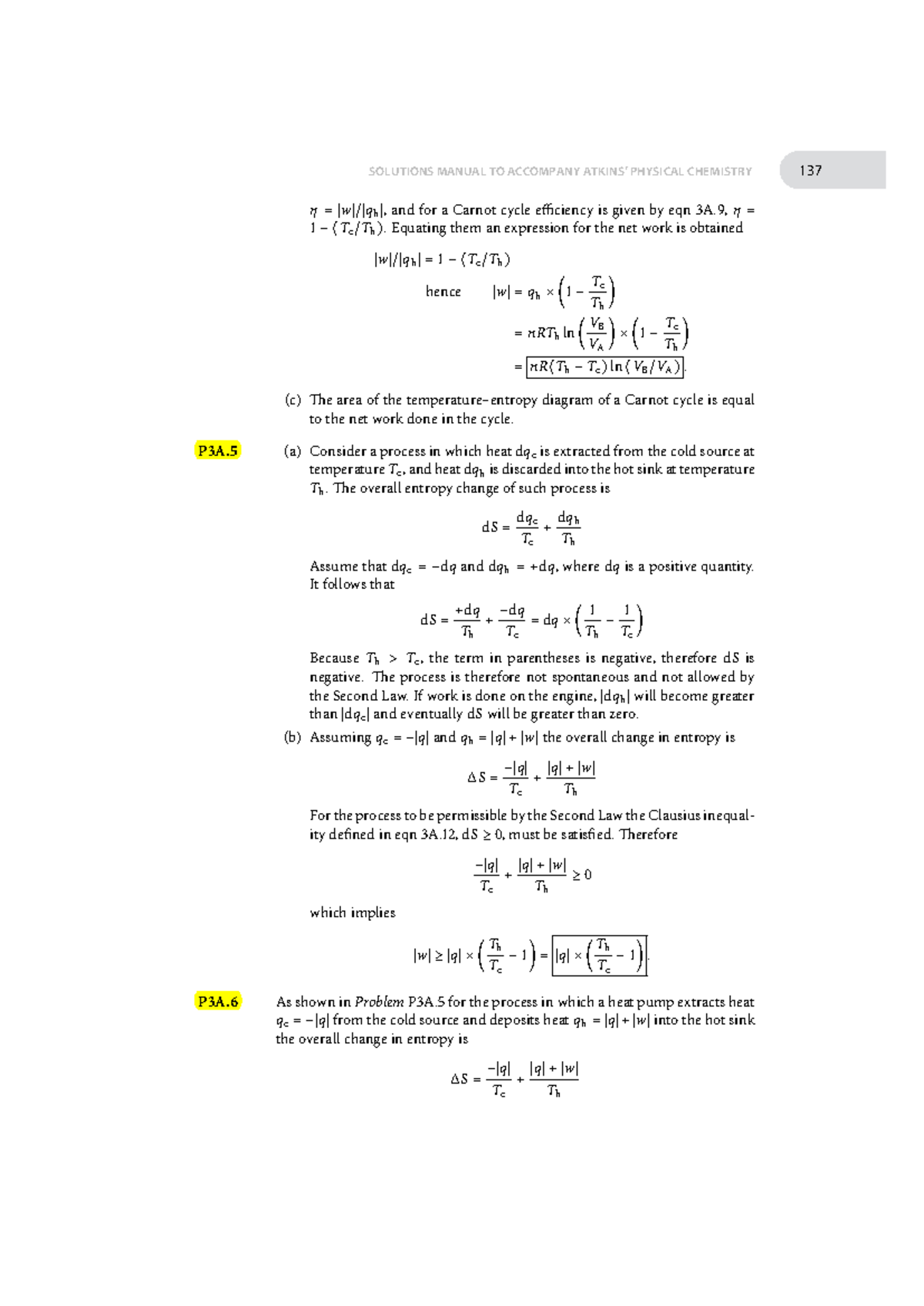 Exercise Solutions for Physical Chemistry (Course Code: 26Sep) - Studocu