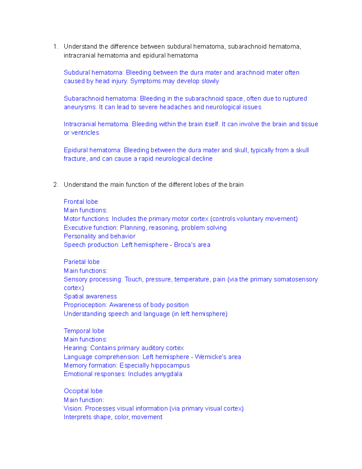 Endocrine System Overview And Hormonal Functions Study Guide For Exam