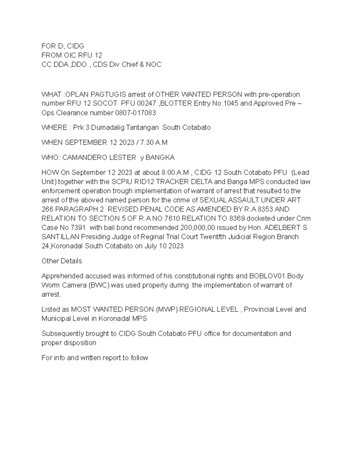 Pagsusulit sa Bahagi ng Pananalita (Filipino 101) - Studocu