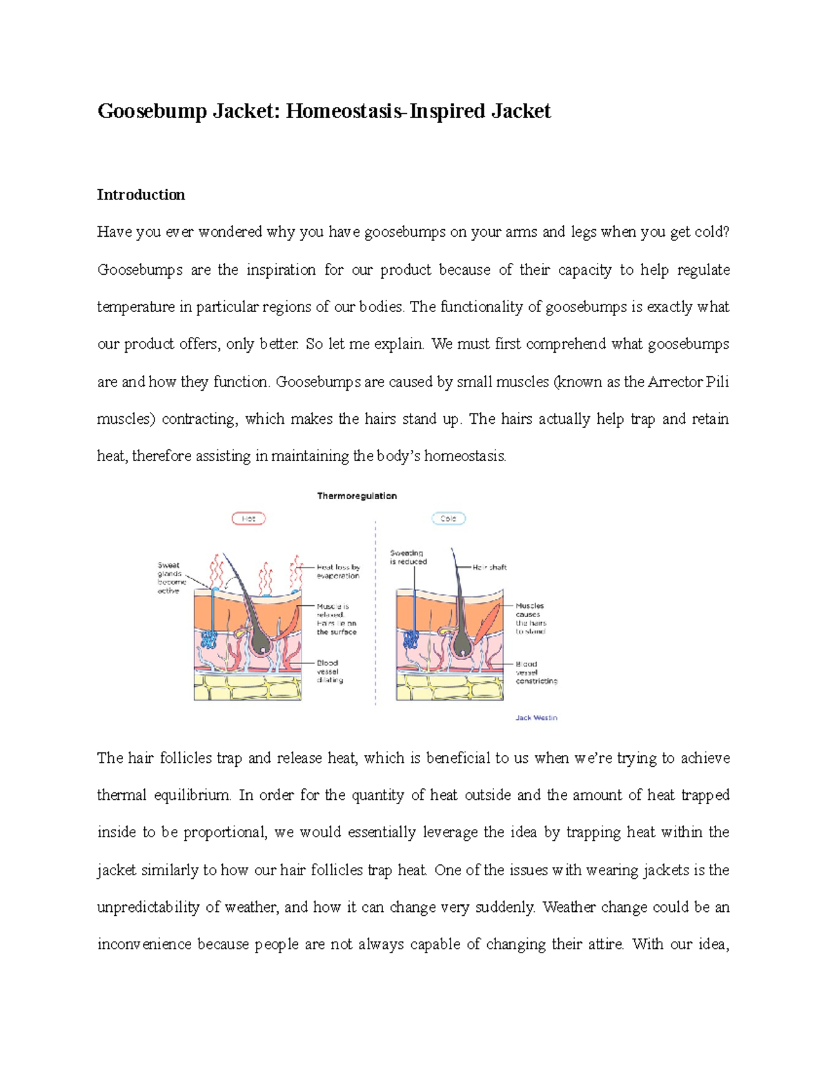 Bio Design Proposal - this is an assignment in class on the upcoming ...