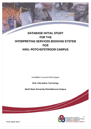 Study Unit 3 notes - Study Unit 3 – Chapter 3 A logical view of data ...