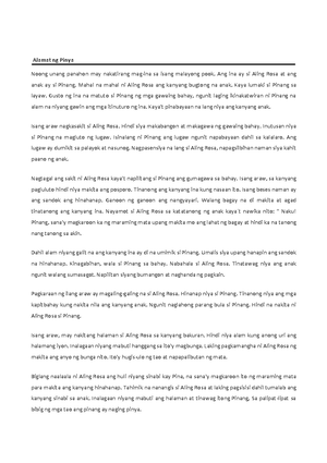 Pagbasa at Pagsusuri Q3 Week 3 - Modyul sa Senior High School Filipino ...