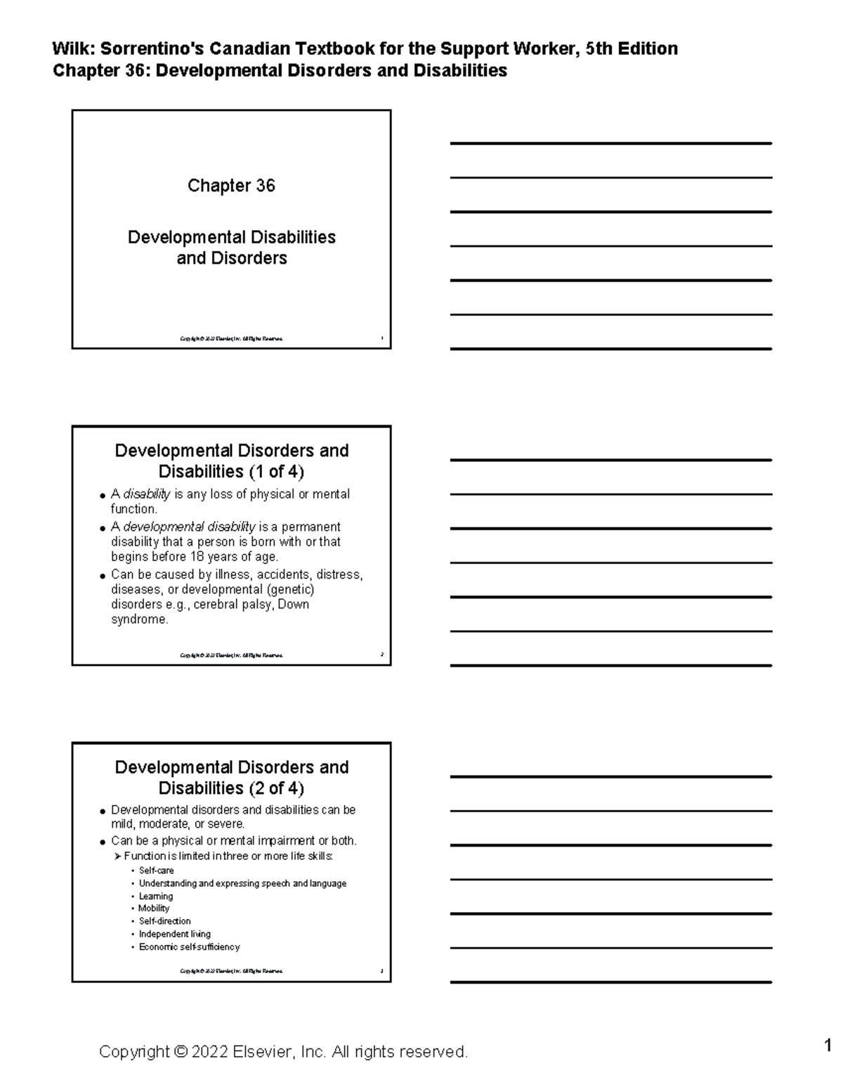 Sorrentino's Canadian Support Worker Textbook (5th Ed) - Chapter 36 ...