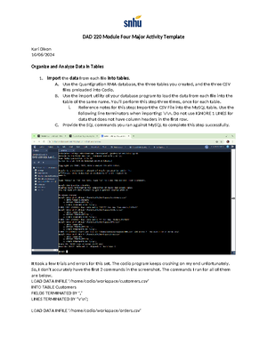 IT140 - Week 2 Assignment - IT140 - Kari Dixon 11/08/ IT140 – Week 2 ...