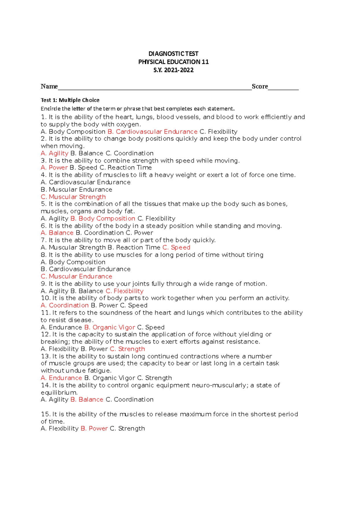 Health 10-Q1-M2 - Health Quarter 1 – Module 2: Healthcare Providers and ...