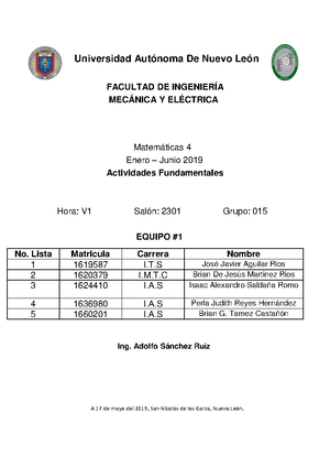 Mapa Curricular ITS - CARRERA: INGENIERO EN TECNOLOGÍA DE SOFTWARE UANL ...