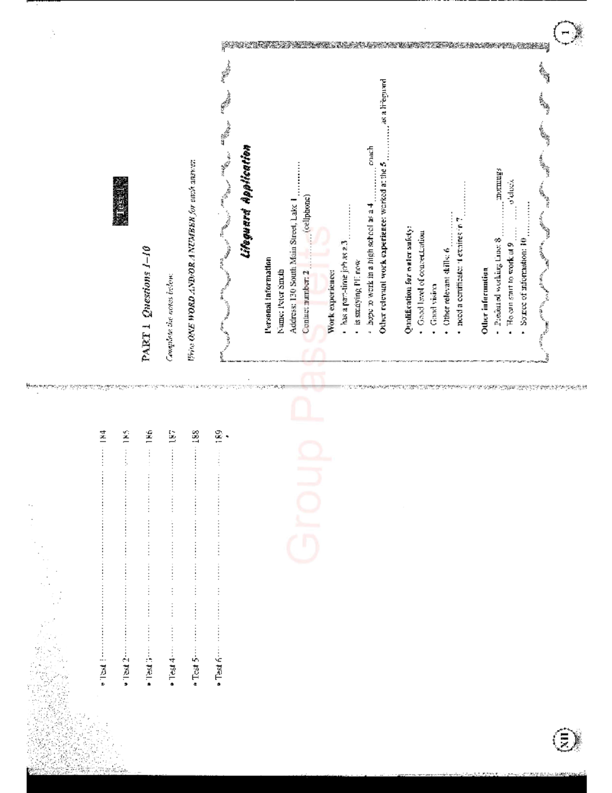 IELTS Test Preparation: Comprehensive Notes for Tests 1-6 - Studocu