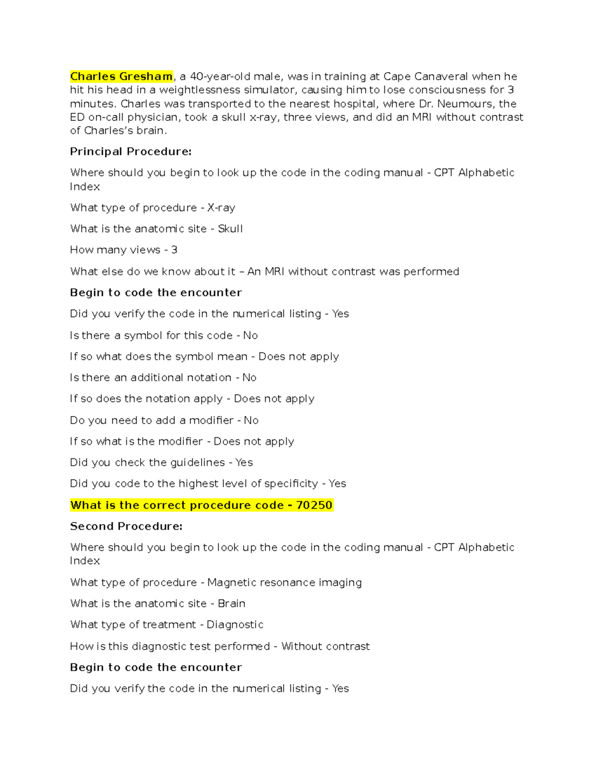 Unit 9 Lab Assignment 2 - Answer Key and Coding Procedures - Studocu