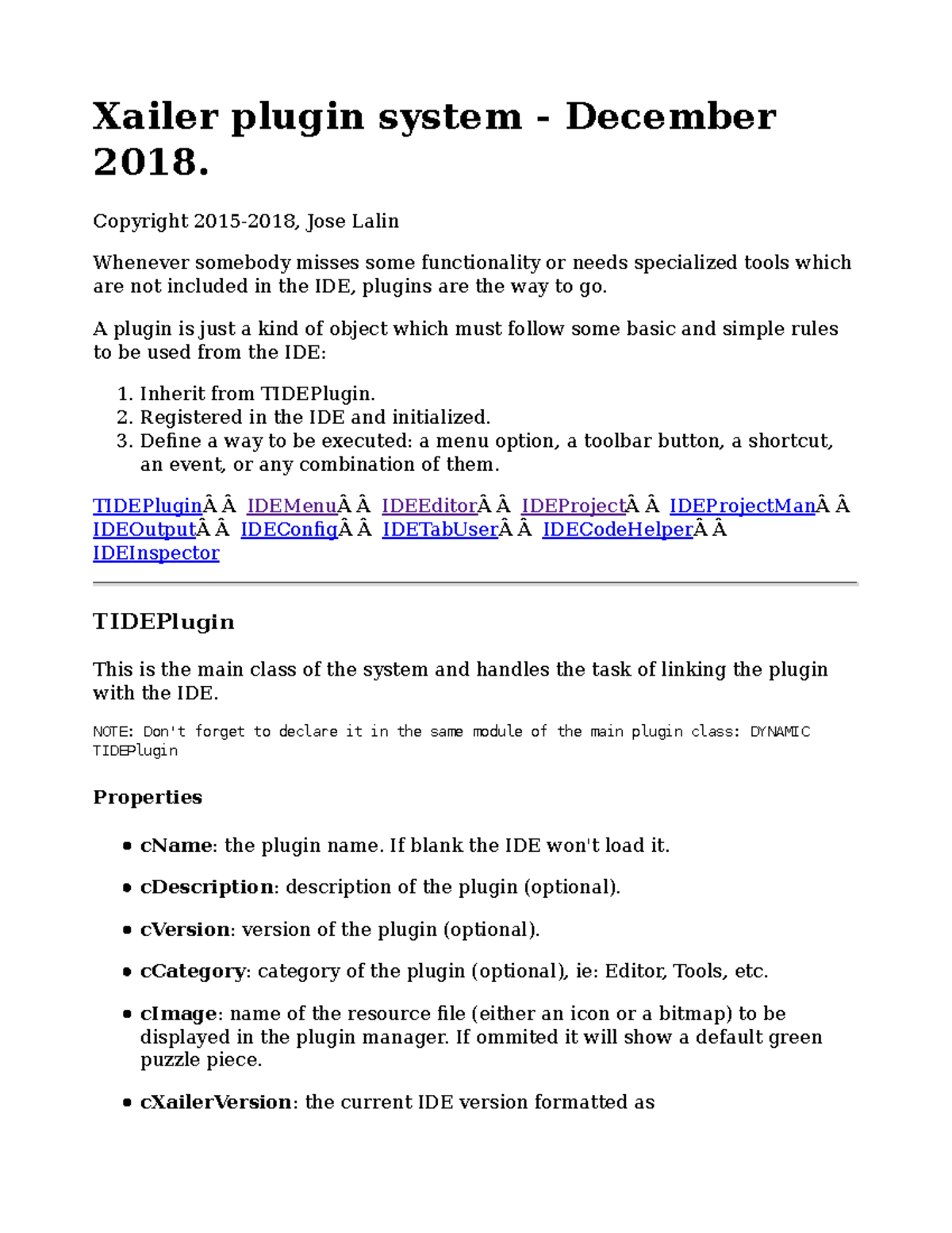 Xailer Plugin System Overview - December 2018 - Studocu