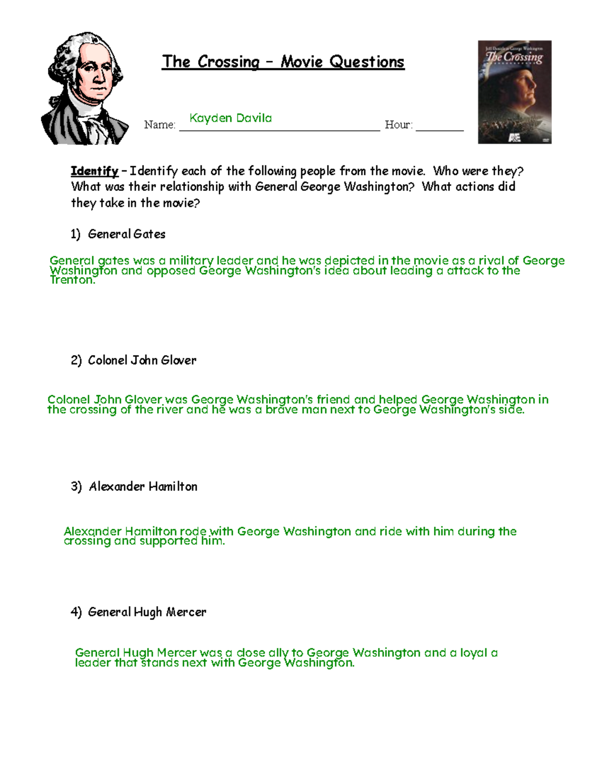 Kami Export - The Crossing Movie Study Guide Questions & Answers - Studocu