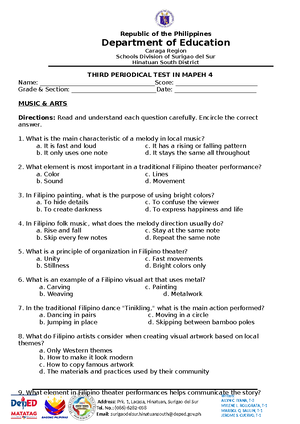 Mapeh-10- Detailed- Lesson-PLAN-FOR-COT-4TH-docx - A Detailed Lesson PLAN in 4 TH Quarter ...
