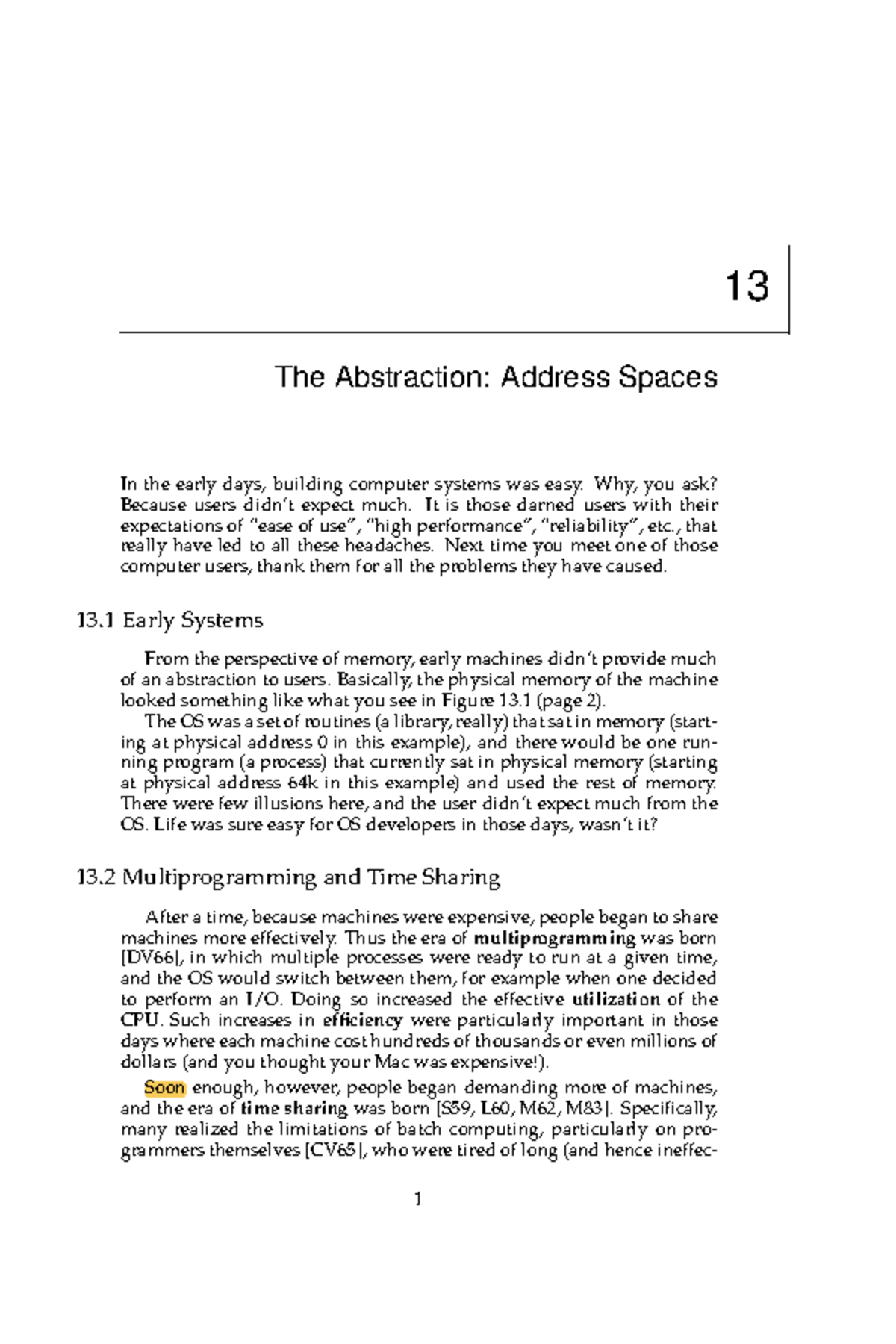 13 - Address Spaces and Memory Virtualization in OS - Studocu