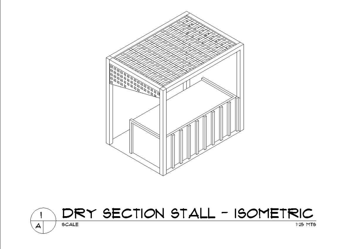 Dry stall iso - rgrsg - architectural design 6 - / A / / 00001 ...