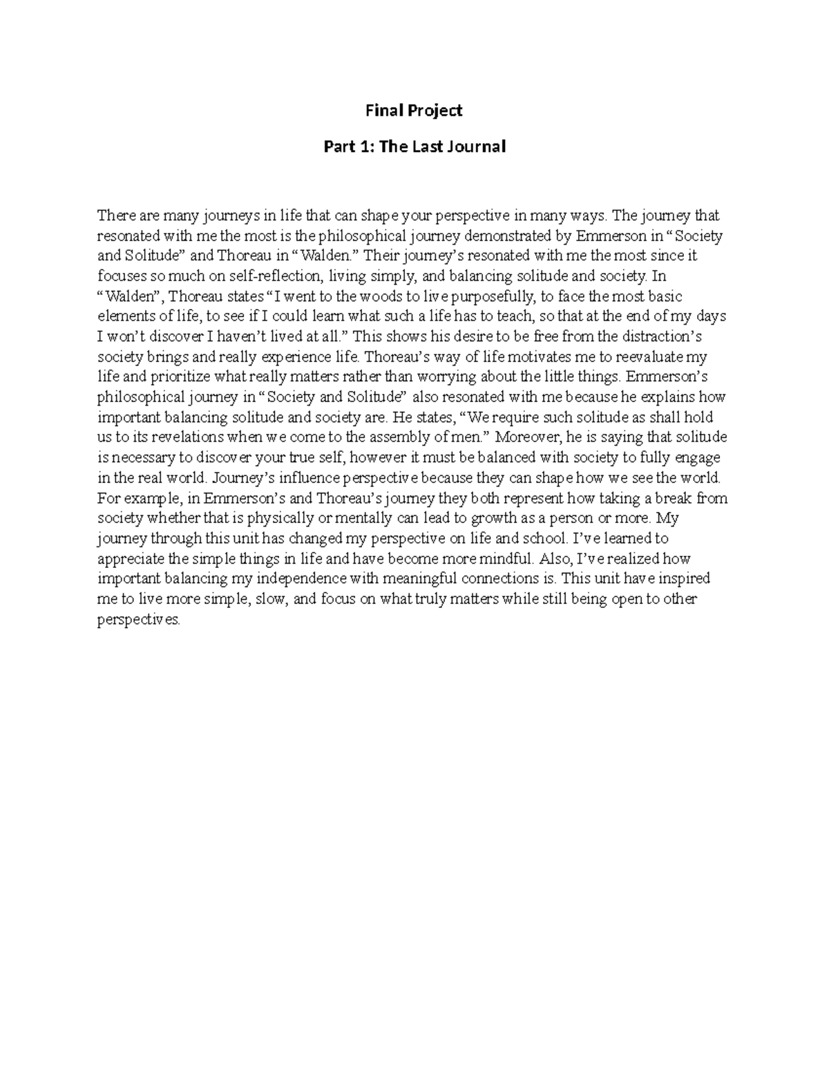 Final Project - dwasd - Final Project Part 1: The Last Journal There ...