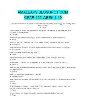 [ Amaleaks. Blogspot.COM] FILI-112 WEEK 1-10 - AMALEAKS.BLOGSPOT FILI-112 WEEK 1- Hakbang sa ...