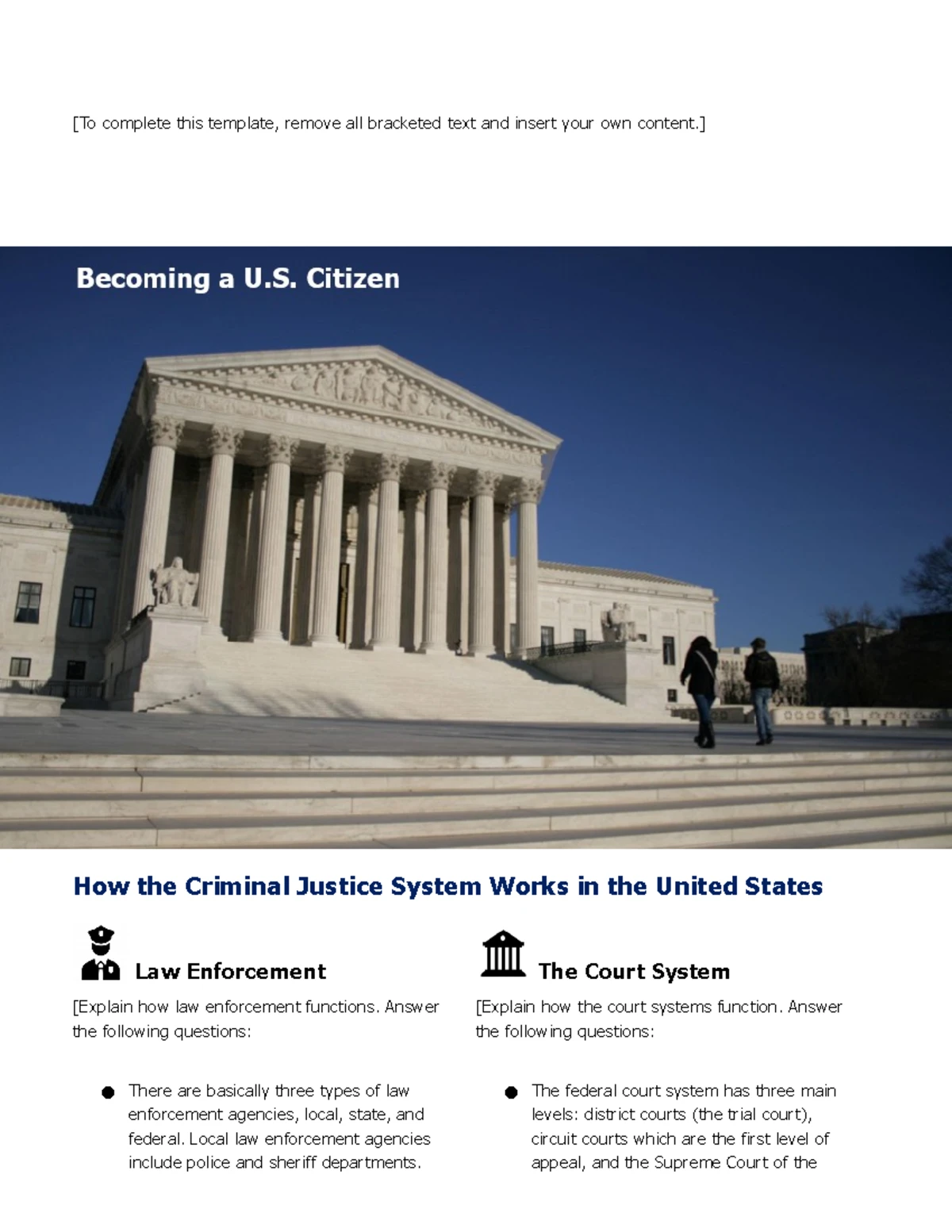 Allied Professionals Within the U.S. Justice System - CJ 112 Module Six ...