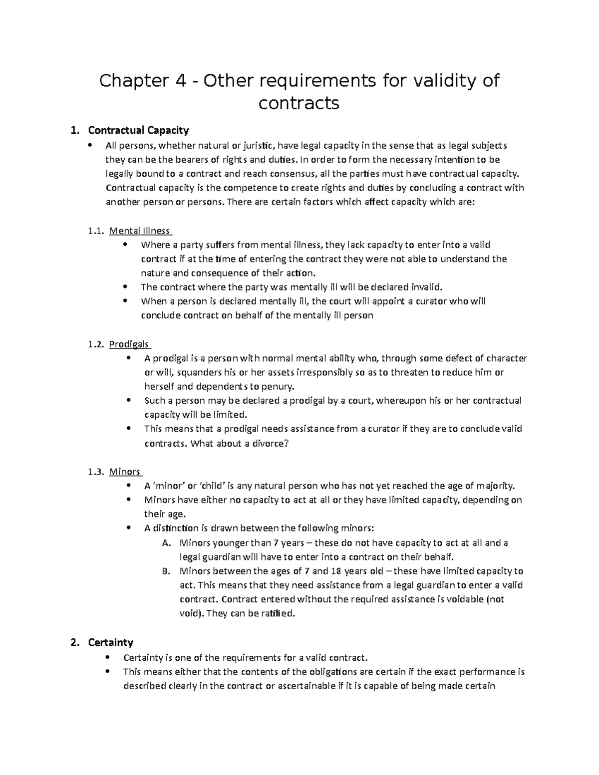 Chapter 4 Other requirements - Chapter 4 - Other requirements for ...