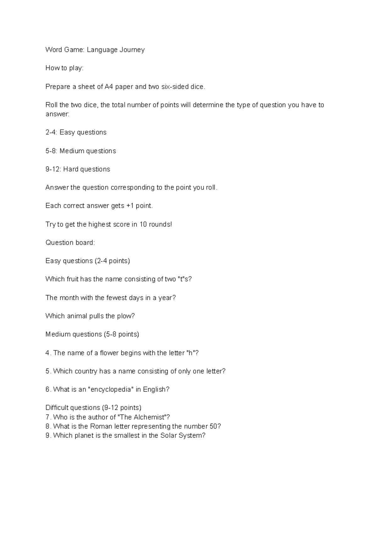 Language Journey - 1212 - Word Game: Language Journey How to play ...
