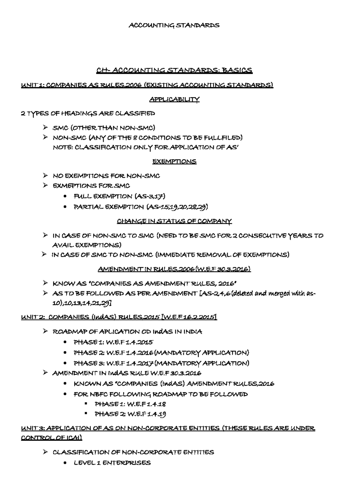 Accounting Standards Overview: Application, Exemptions & Amendments ...