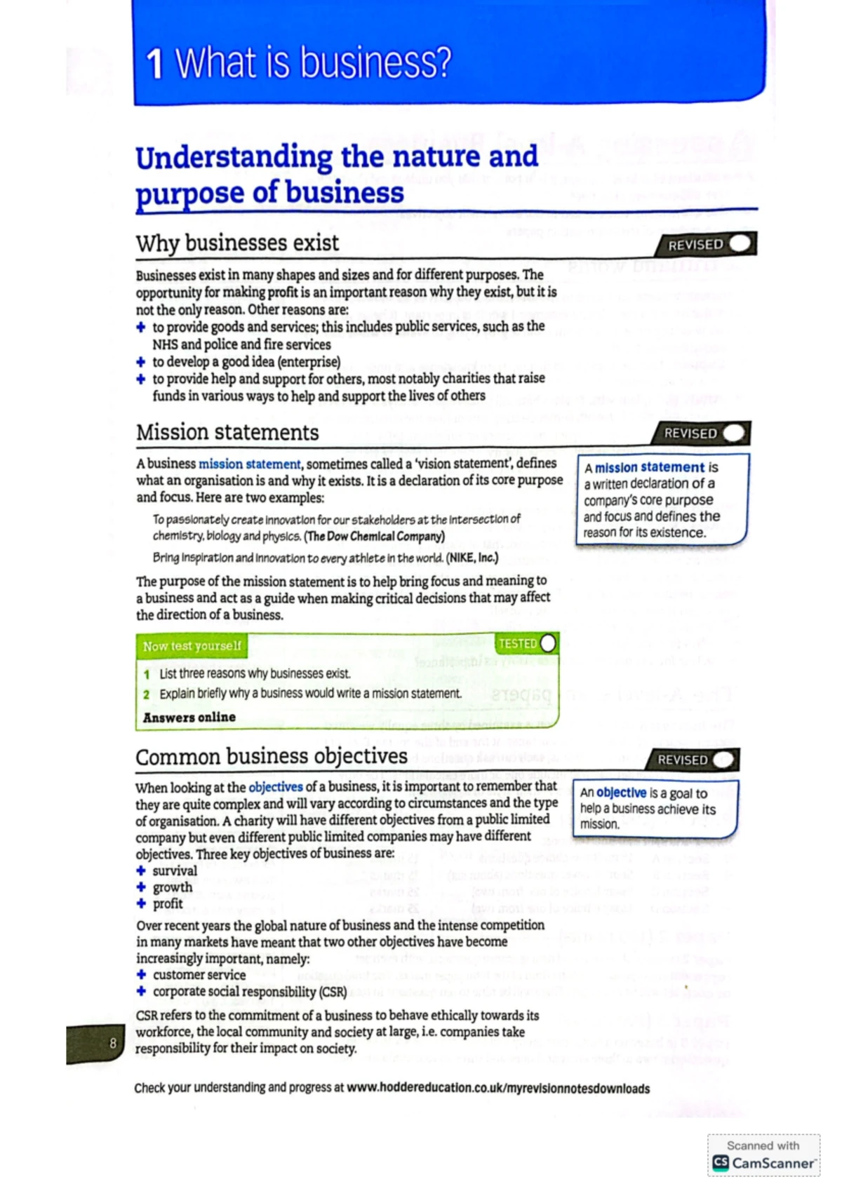 Unit 3 Business Finance Formulas Revision Guide - BTEC Level 3 - Studocu