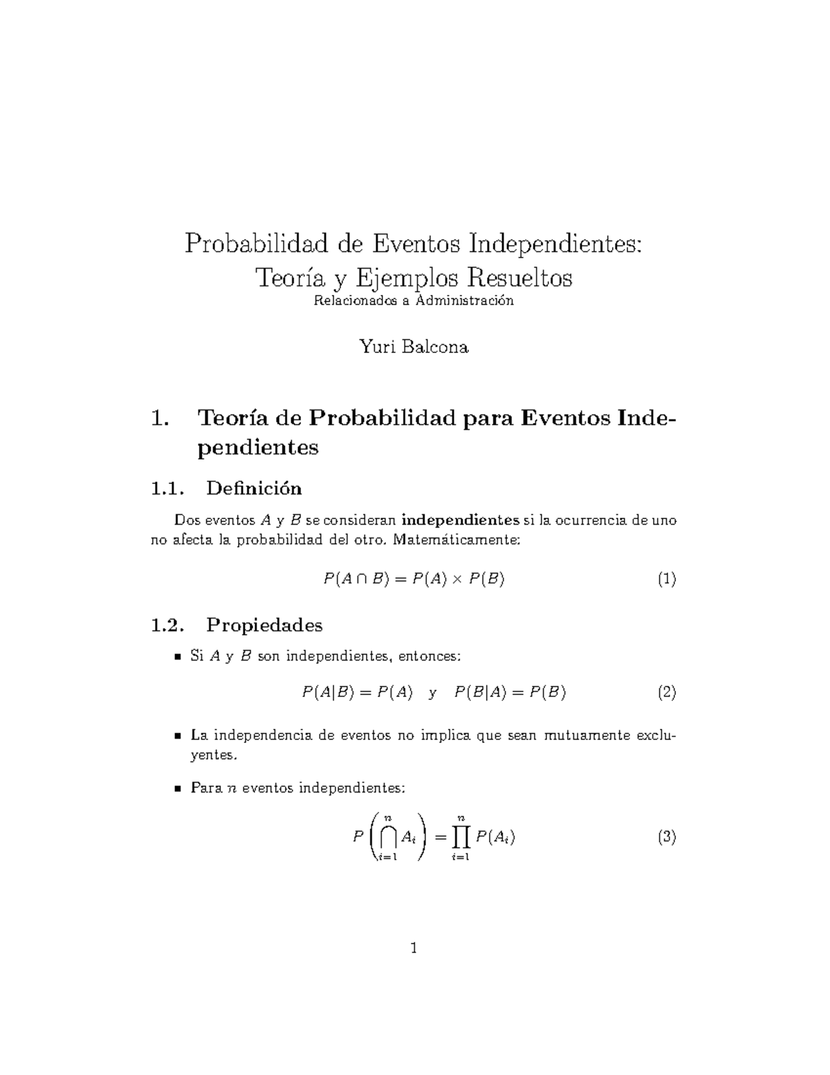 Eventos Independientes: Ejemplos Resueltos y Aplicaciones Prácticas ...
