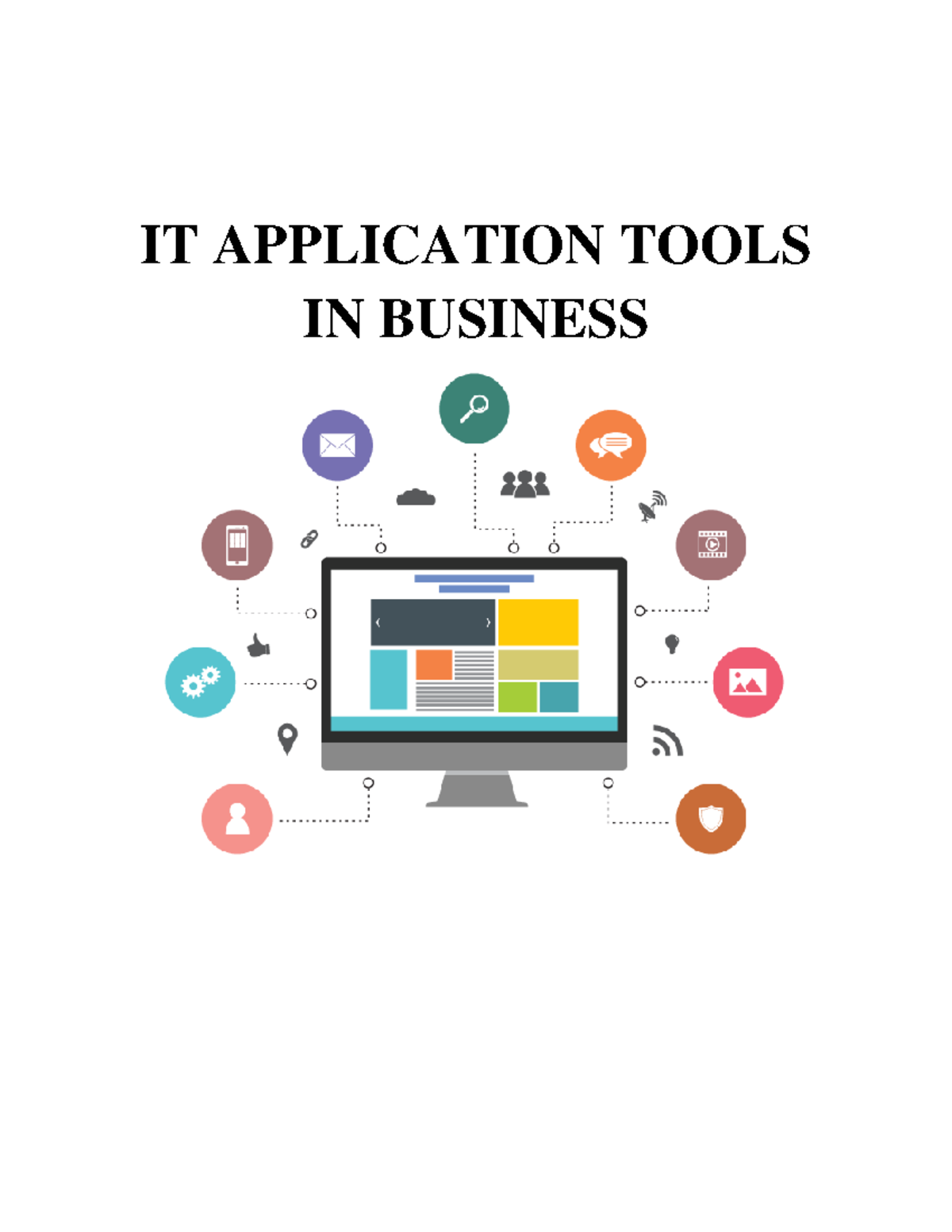 Chapter 1 - Introduction TO Computer - IT APPLICATION TOOLS IN BUSINESS CHAPTER 1 Introduction ...